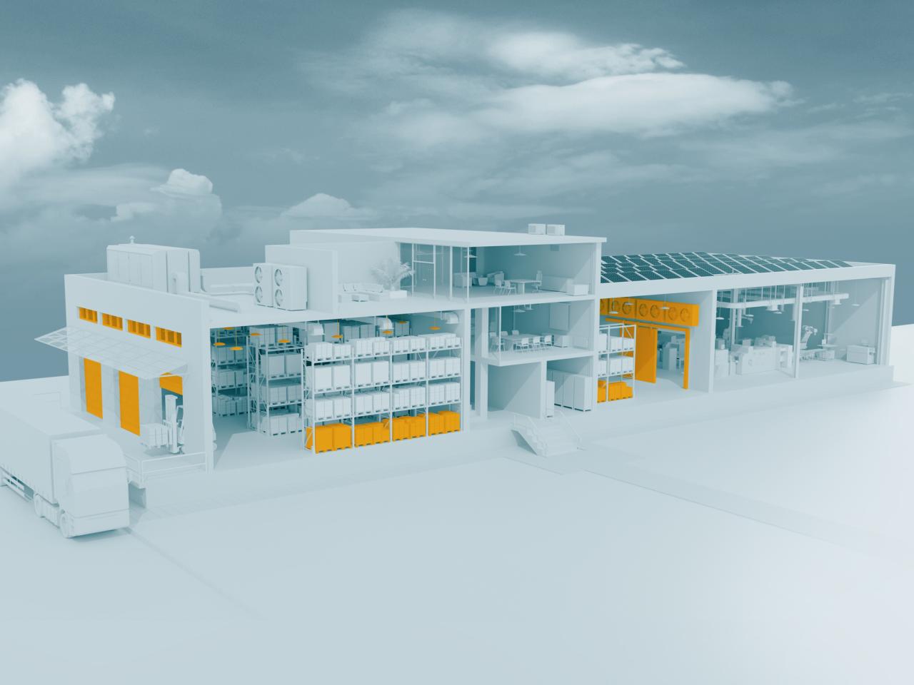 Mapping i lagre, bygninger og lastrum